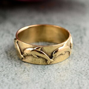 Gold Fish Ring for Women Gold Fish Ring Vintage Fish Ring Minimalist ...