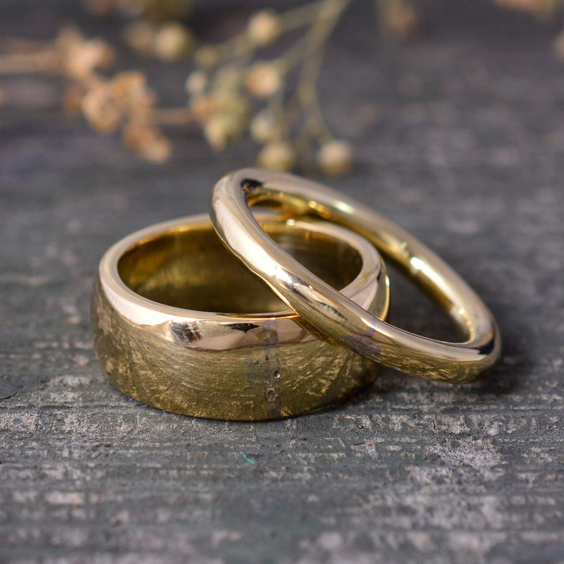 Solid Brass Rings - Etsy