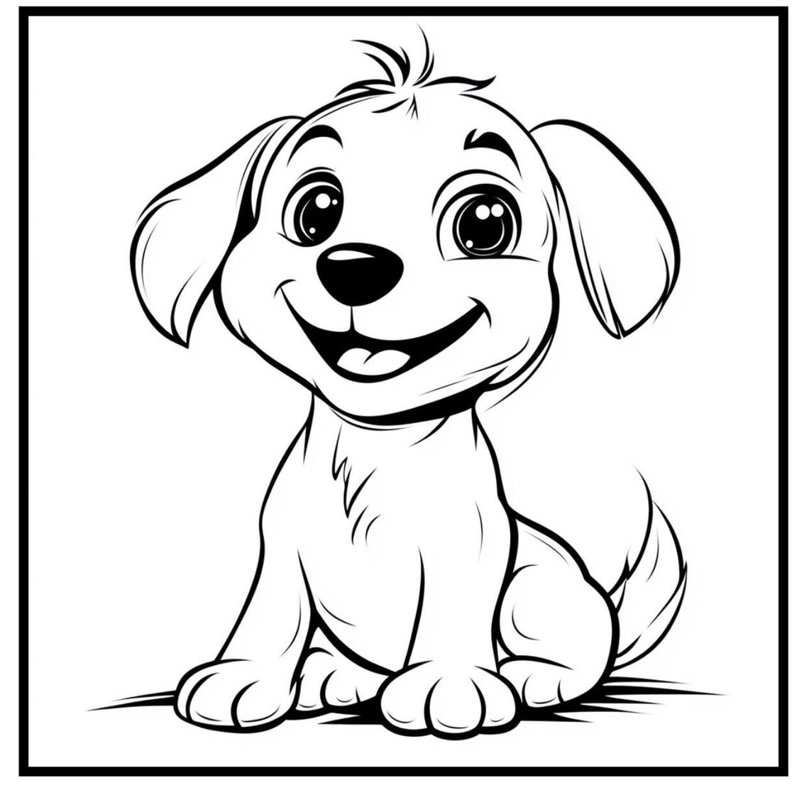 PUPPY PALS VOLUME 3 Coloring Pages, Set of 10, Creative Activity, Puppy ...