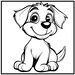 PUPPY PALS VOLUME 3 Coloring Pages, Set of 10, Creative Activity, Puppy ...