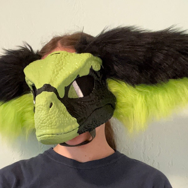 Dino Mask - Etsy