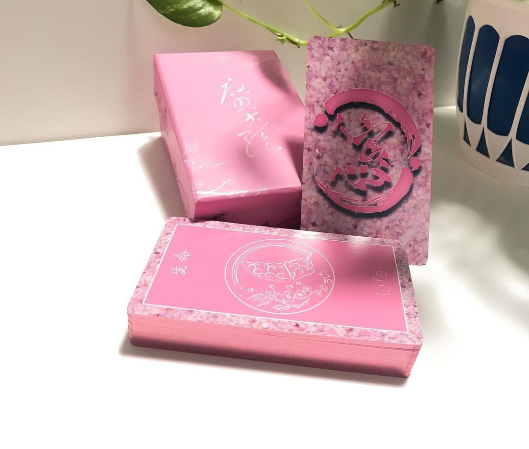 Yoru No Sumi-e Oracle Deck sakura Limited Edition - Etsy