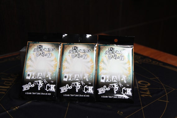 Alleyman's Tarot Blank Booster Pack - Etsy