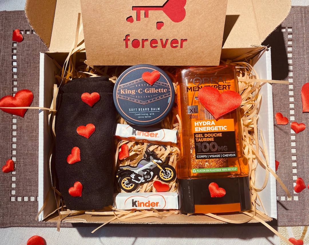 Gift for Him Happy Father's Day Birthday Box for Him Gift Partner Ideas ...