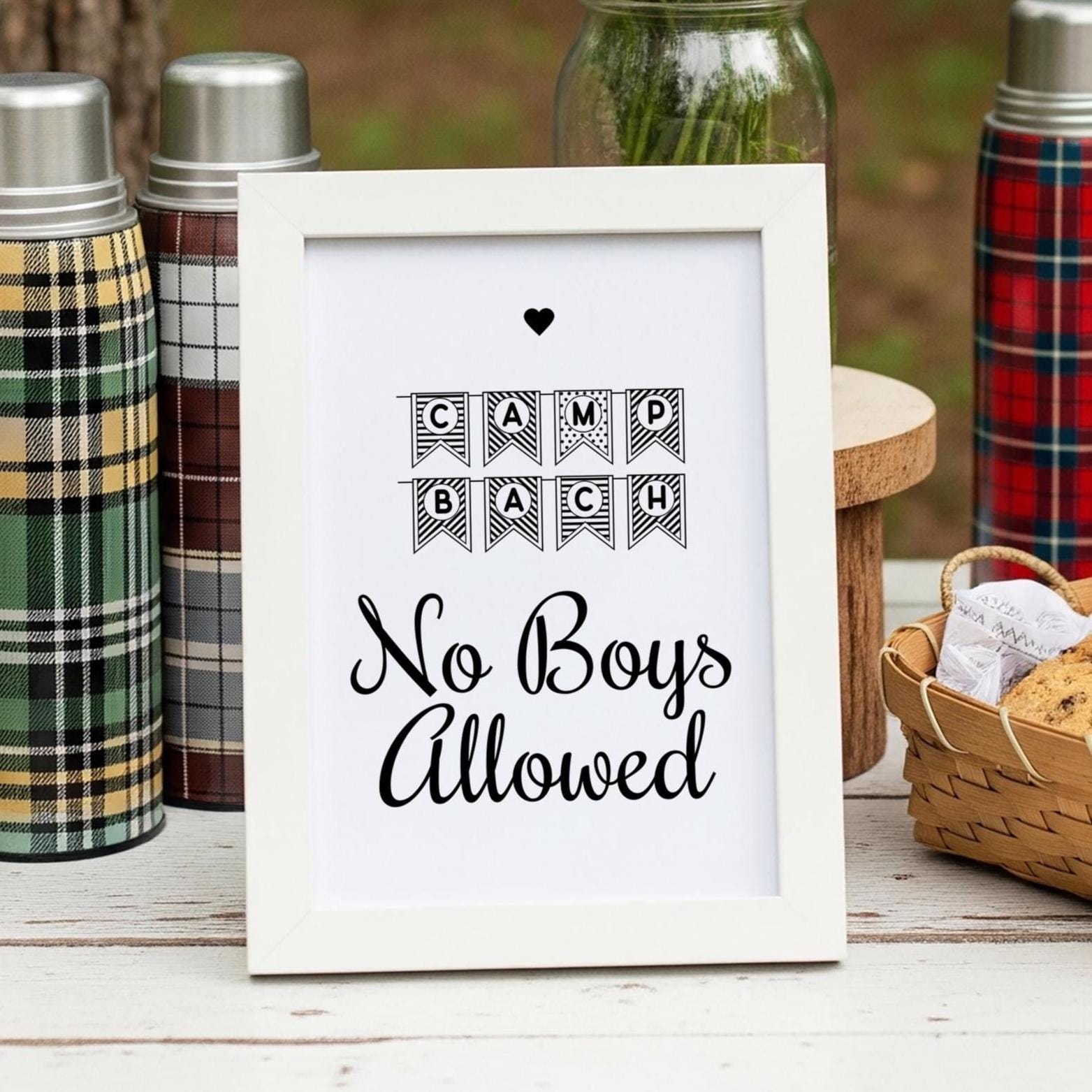Friendship Bracelet Sign: Camp Bach Bachelorette Party Craft, Non ...