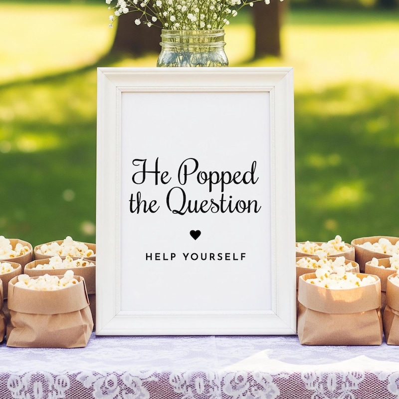 Pop the Question - Etsy