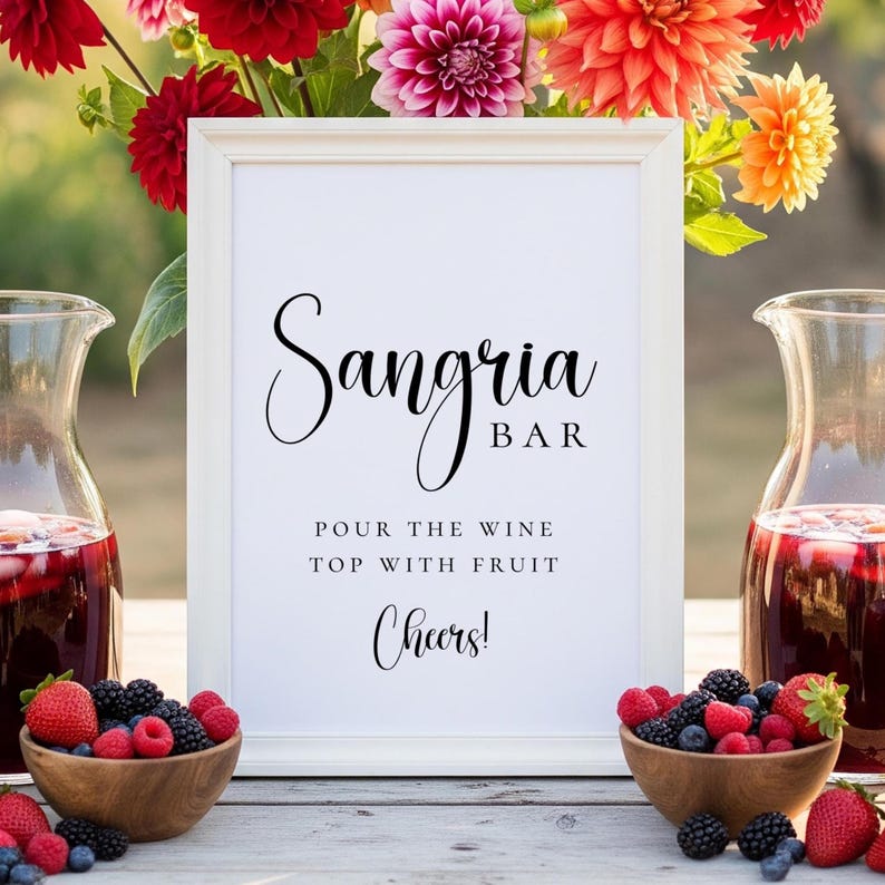 Dirty Soda Bar Sign, Drink Station Sign, Printable Party Decor, 5x7 ...