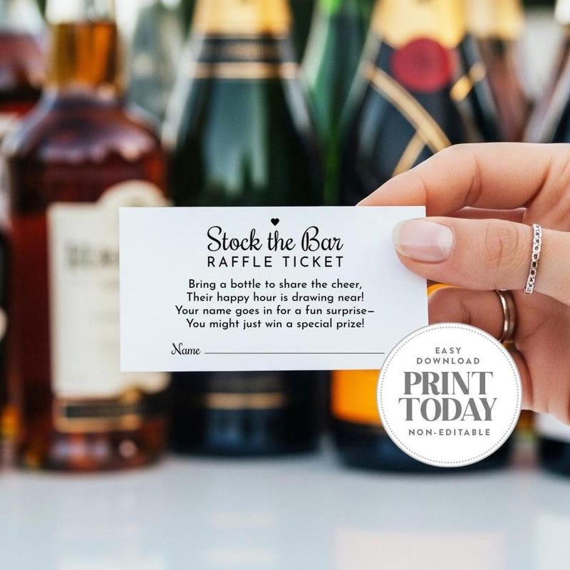 Stock the Bar - Etsy