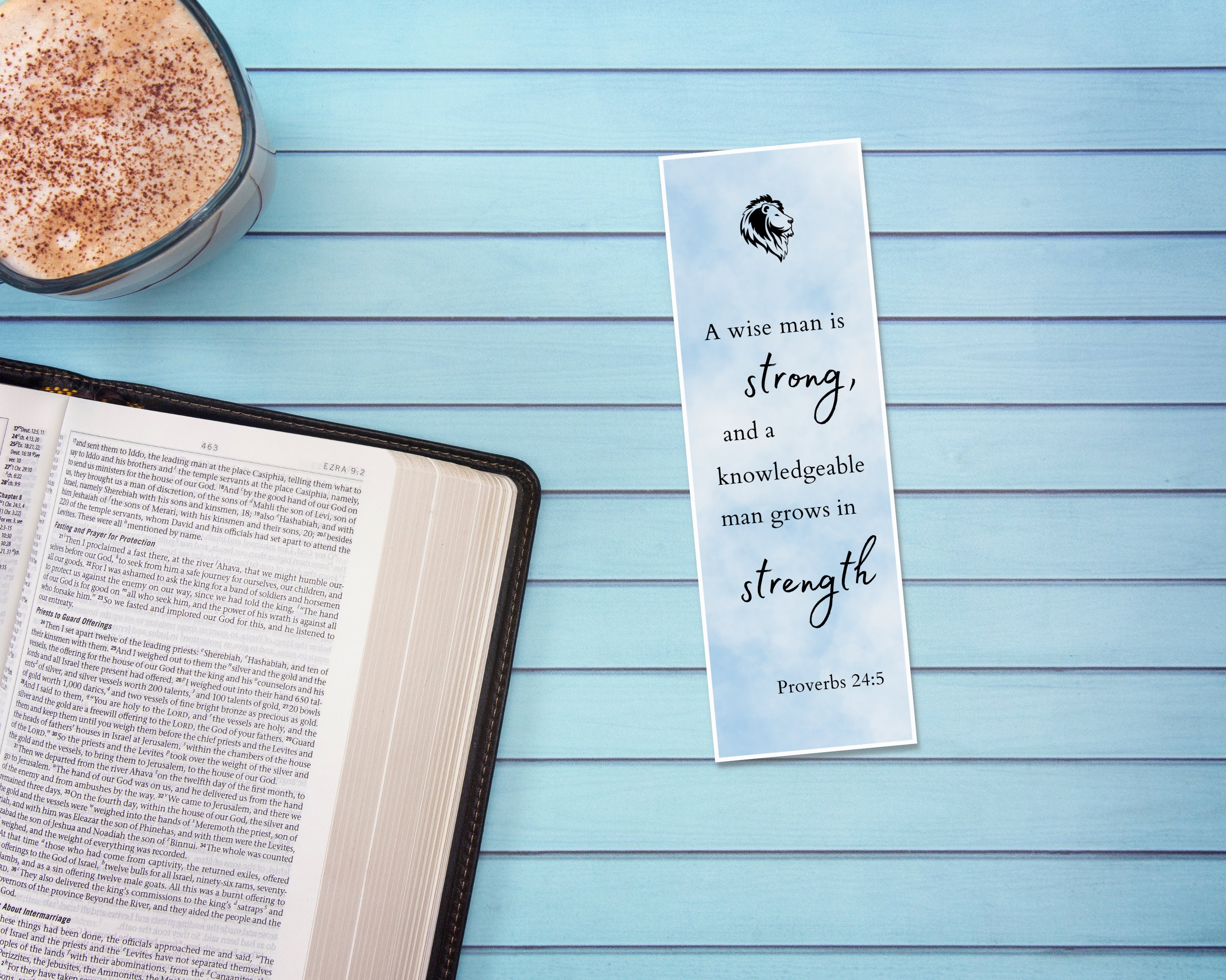 Printable Bible Verse Bookmarks for Men & Boys Christian Gift for Dad ...
