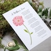 Printable Poem for Mom Mother's Day Gift Floral Birthday Card Poem Wall ...