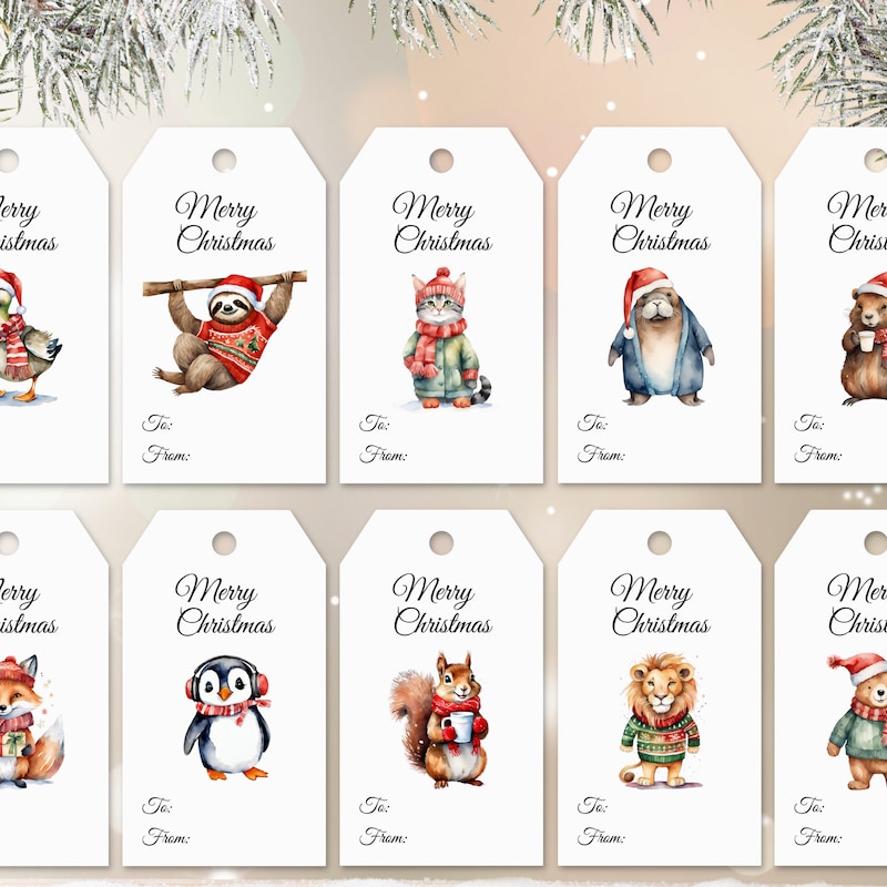 Winter Gift Tags - 60+ Gift Ideas for 2025