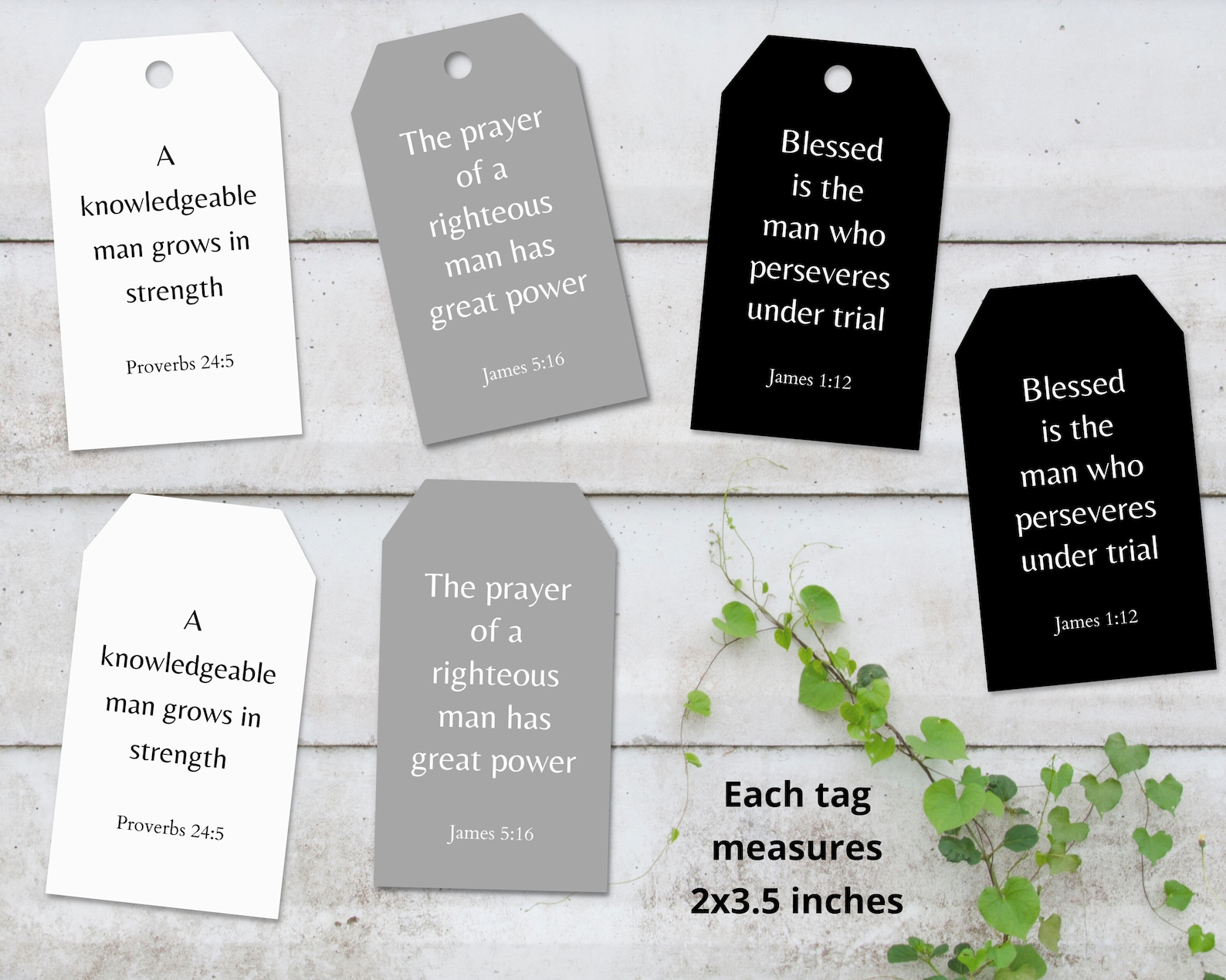 Printable Bible Verse Gift Tags for Men Christian Scripture - Etsy ...