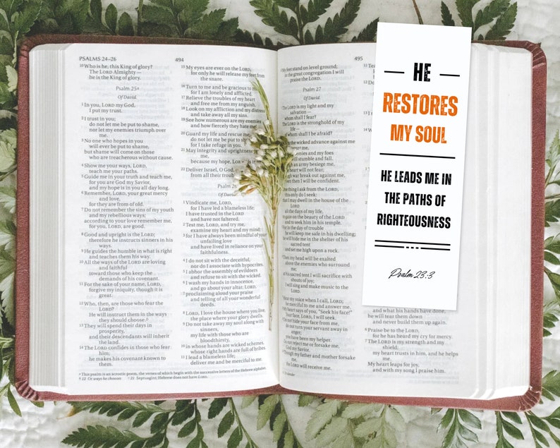 Printable Bible Verse Bookmarks | Encouraging Scripture Quotes ...