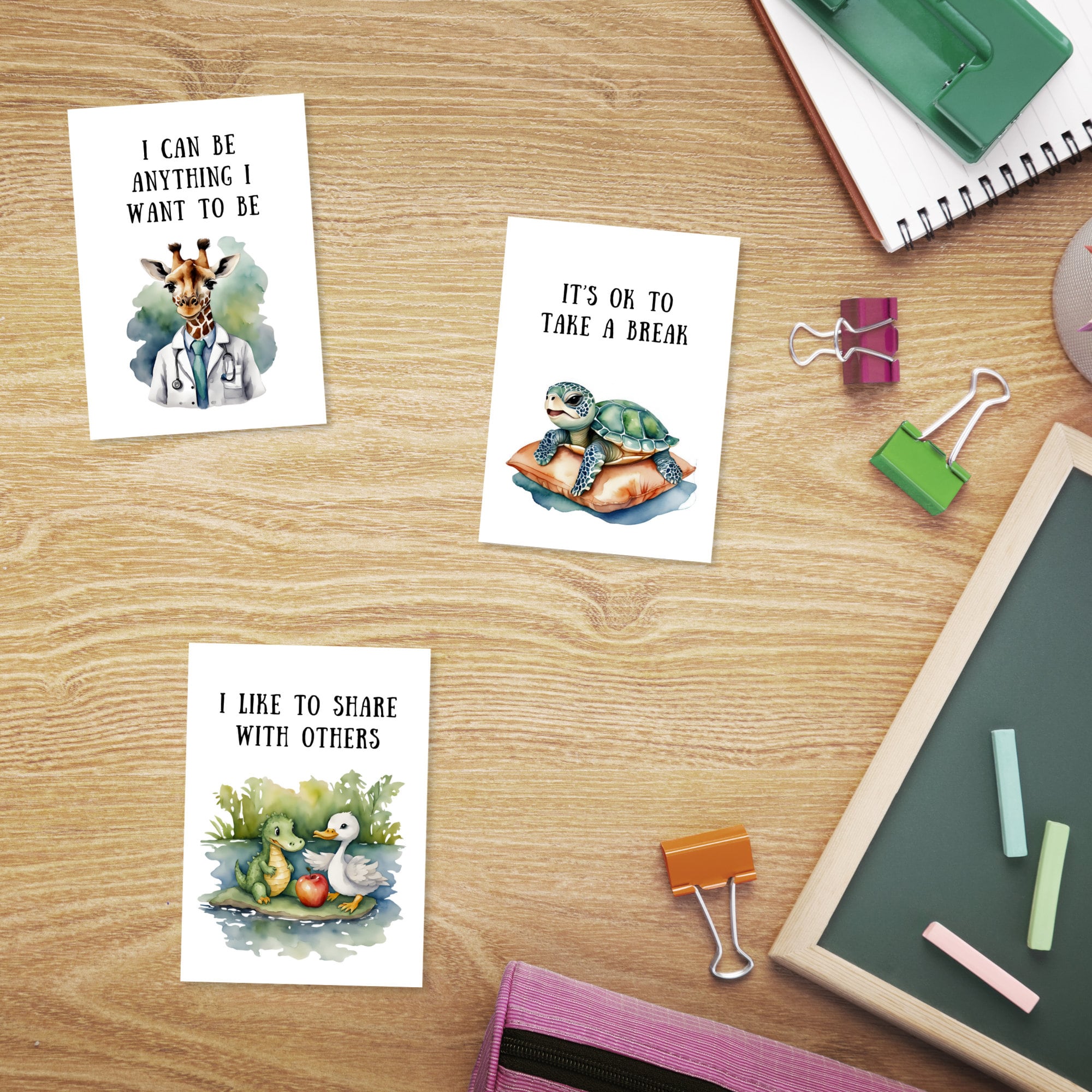 Positive Affirmation Cards for Kids | Printable Encouragement Cards ...