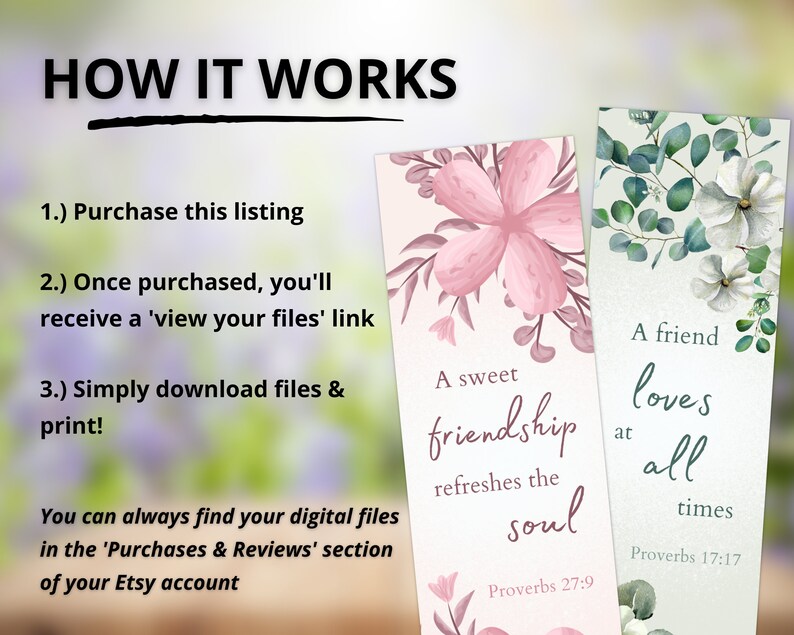 Printable Bible Verse Friendship Bookmarks | Scripture Quotes for ...