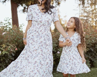 Mommy and Me Matching Dress, Mommy and Me Outfit, Mother and Daughter ...