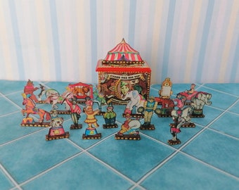 Circus Figures - Etsy