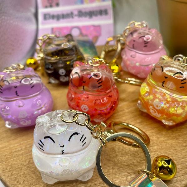 Japanese Kawaii Keychain - Etsy