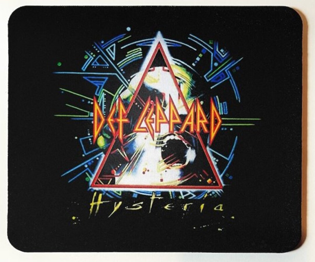 Def Leppard Hysteria Album Rock Metal Band 80's 90's Music Mousepad - Etsy