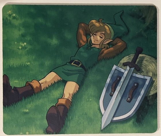 The Legend of Zelda Link Nintendo Mousepad for PC Desk Office - Etsy