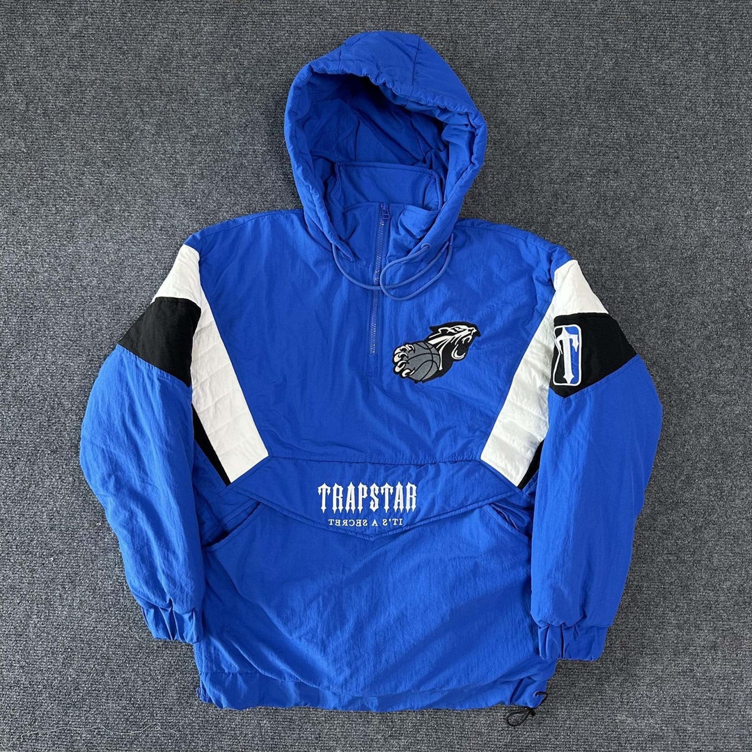 Trapstar Blue Cotton Jacket Puffer - Etsy