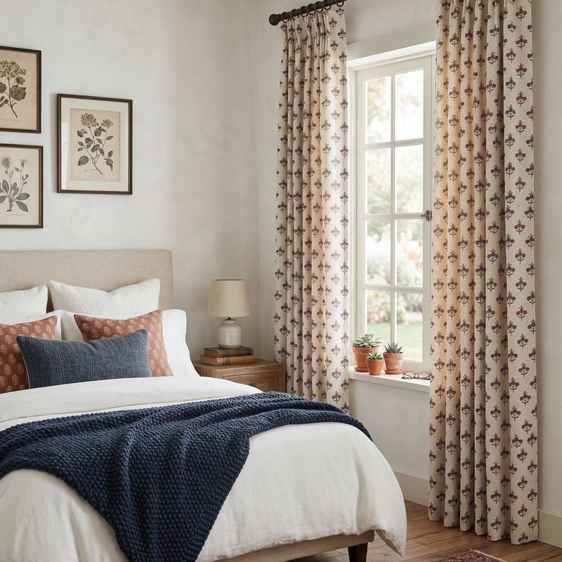 Stationary Panel Curtains - Etsy
