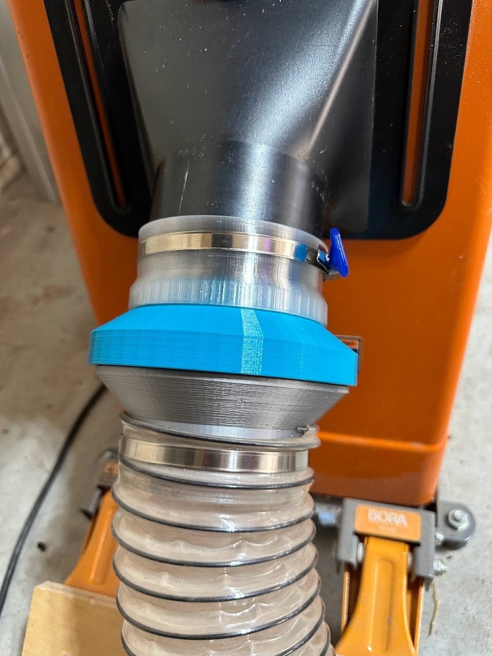 Magnetic Twist-lock Dust Collection Connectors: 4"/2.5" Woodshop Hose ...