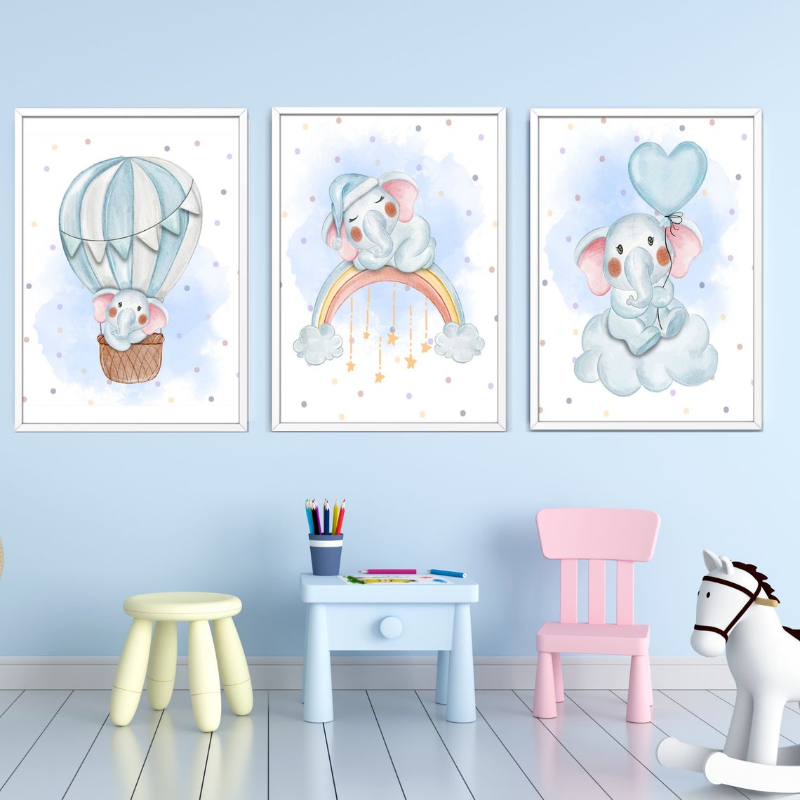 Nursery Decor Nursery Wall Art Baby Girl Nursery Wall Art - Etsy