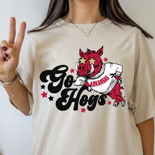 Razorbacks Football - Etsy