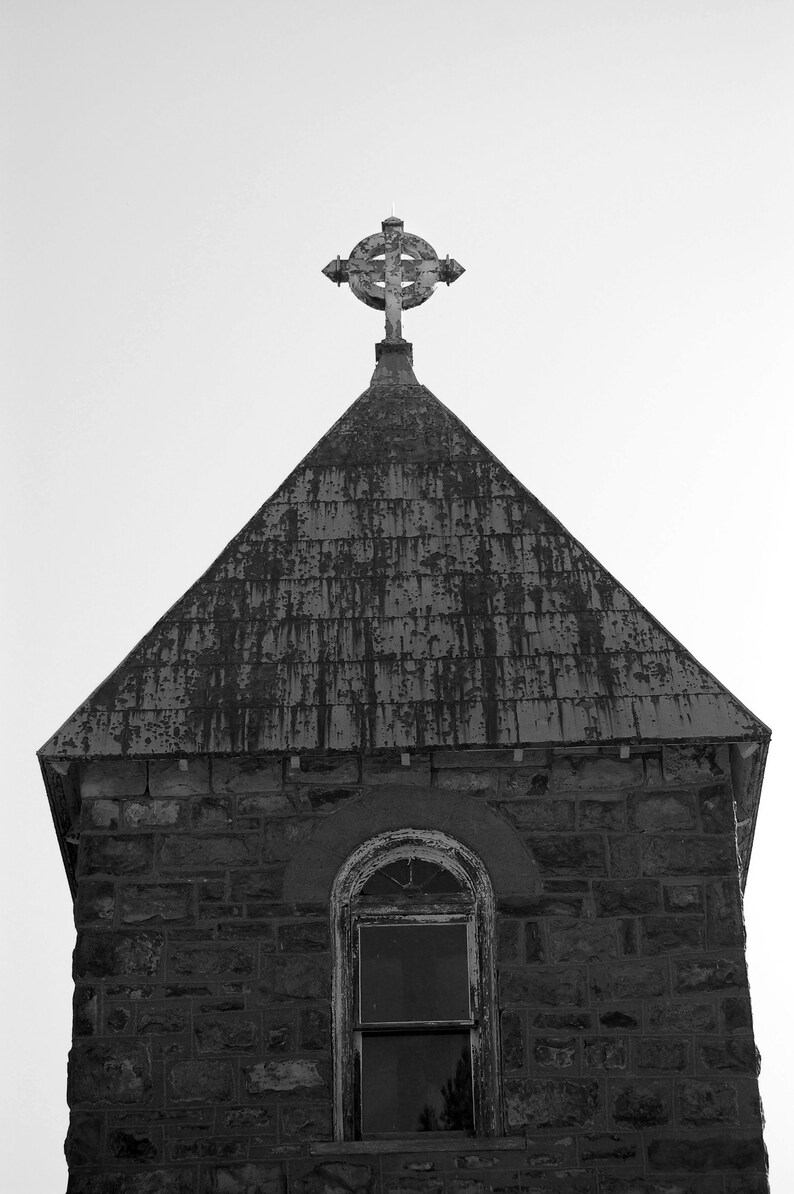 Digital Photograph of a Gothic Celtic Church Steeple - Etsy