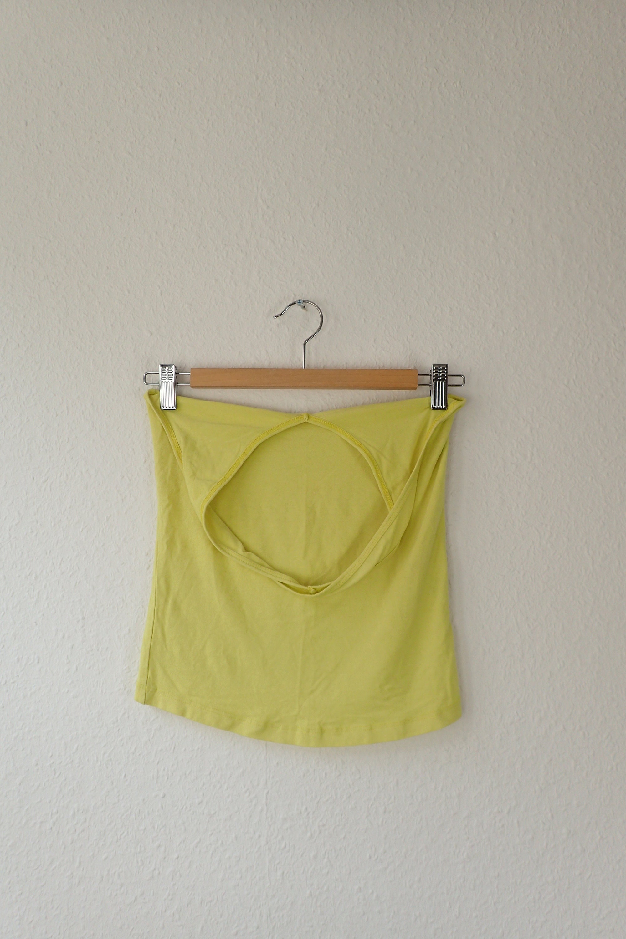 Neckholder Top Yellow DIESEL Top Y2k Aesthetic 2000s Top Vintage 00s ...