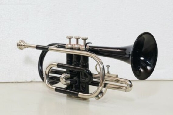New Cornet Black Color Bb Pitch With Hard Case Bag and - Etsy