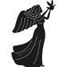 Angel W/ Dove CNC Plasma DXF Autocad Digital Cutting File Pattern - Etsy