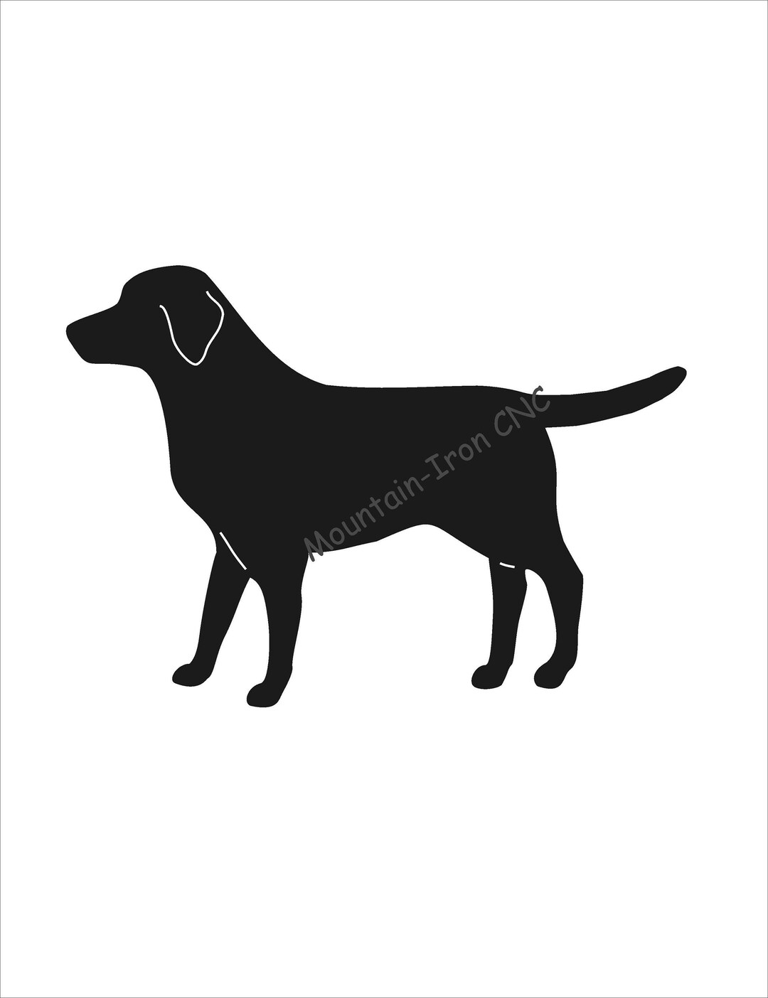 Labrador Retriever Lab Dog CNC Plasma DXF Autocad Digital Cutting File ...