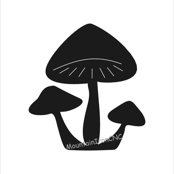 Mushroom Dxf - Etsy