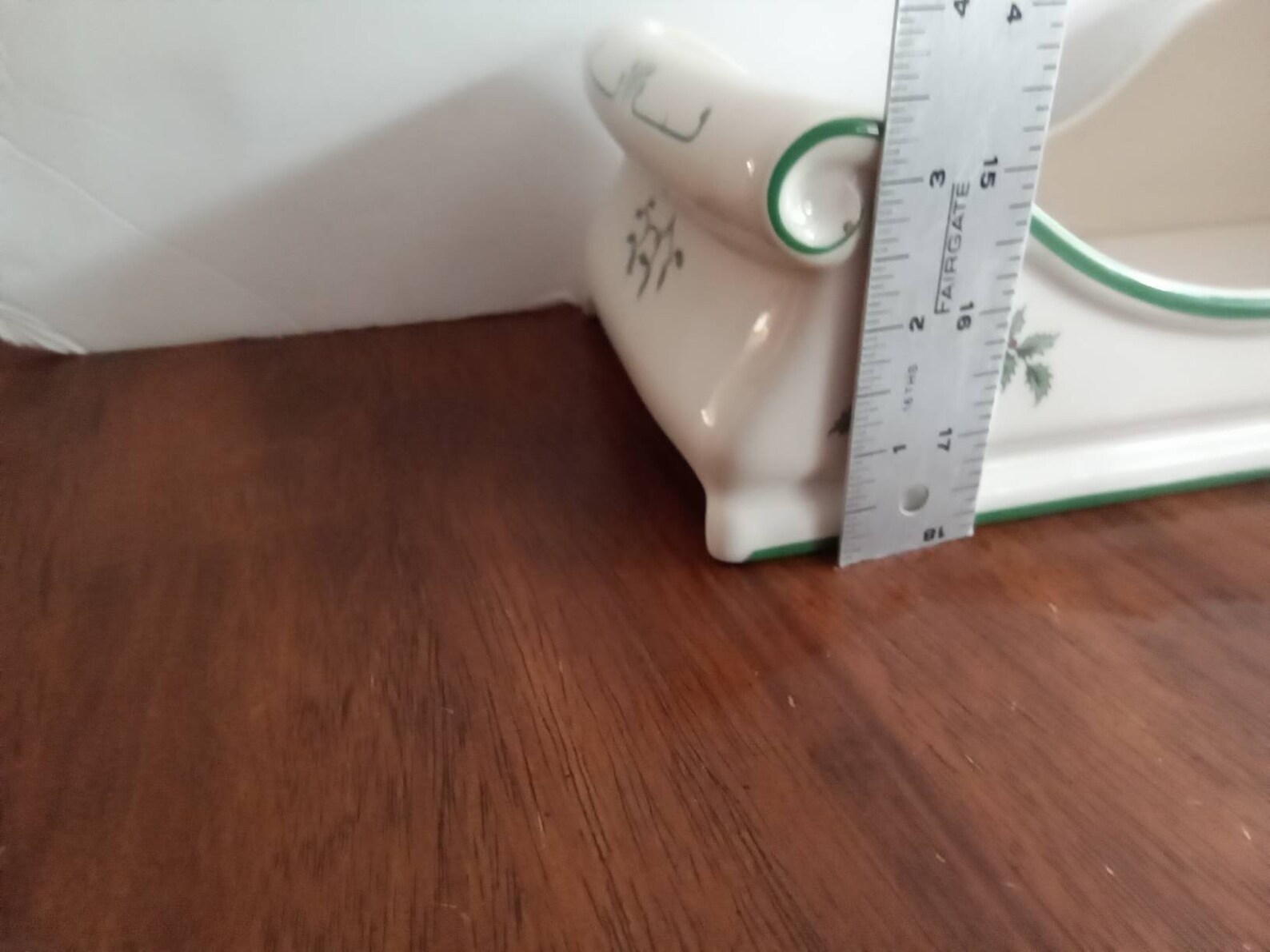 RARE Find Spode Christmas Tree 13-1/2" Large Sleigh Centerpiece With ...