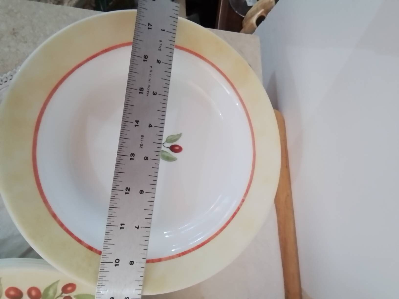 Rare Find Corelle Ultra Radiance Pattern 4 Dinner Plates 10.75" & 4 ...