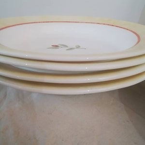 Rare Find Corelle Ultra Radiance Pattern 4 Dinner Plates 10.75" & 4 ...