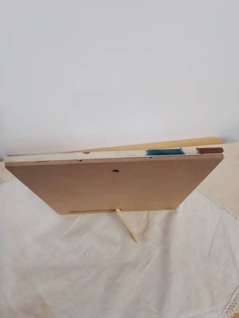 Signed PING Ceramic Tile Glass Wine and Bottle 8" Decorative Trivet ...