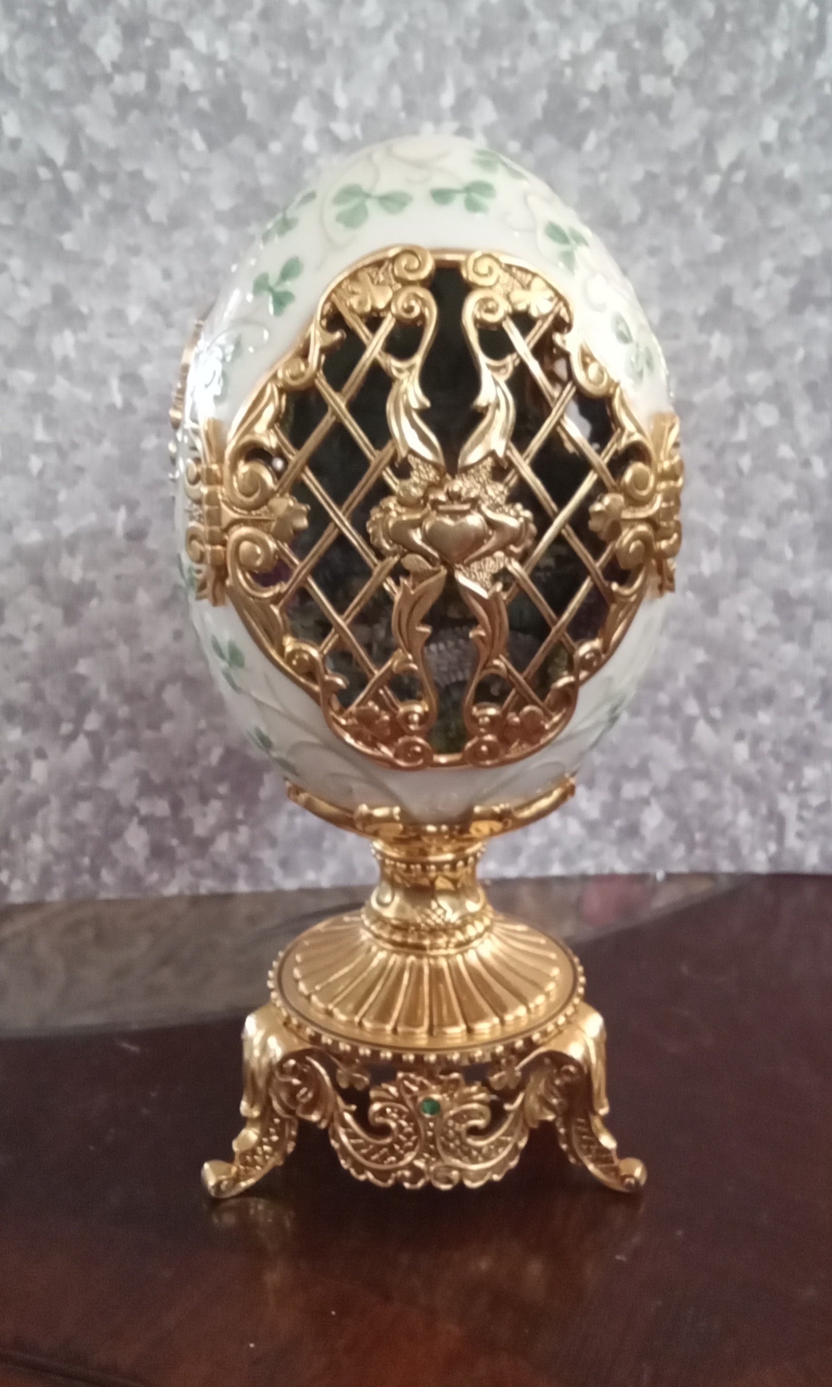 Franklin Mint House of Faberge Emerald Isle Collectors Egg - Etsy