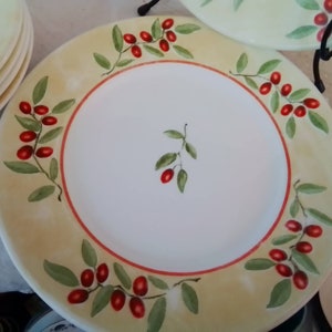 Rare Find Corelle Ultra Radiance Pattern 4 Dinner Plates 10.75" & 4 ...