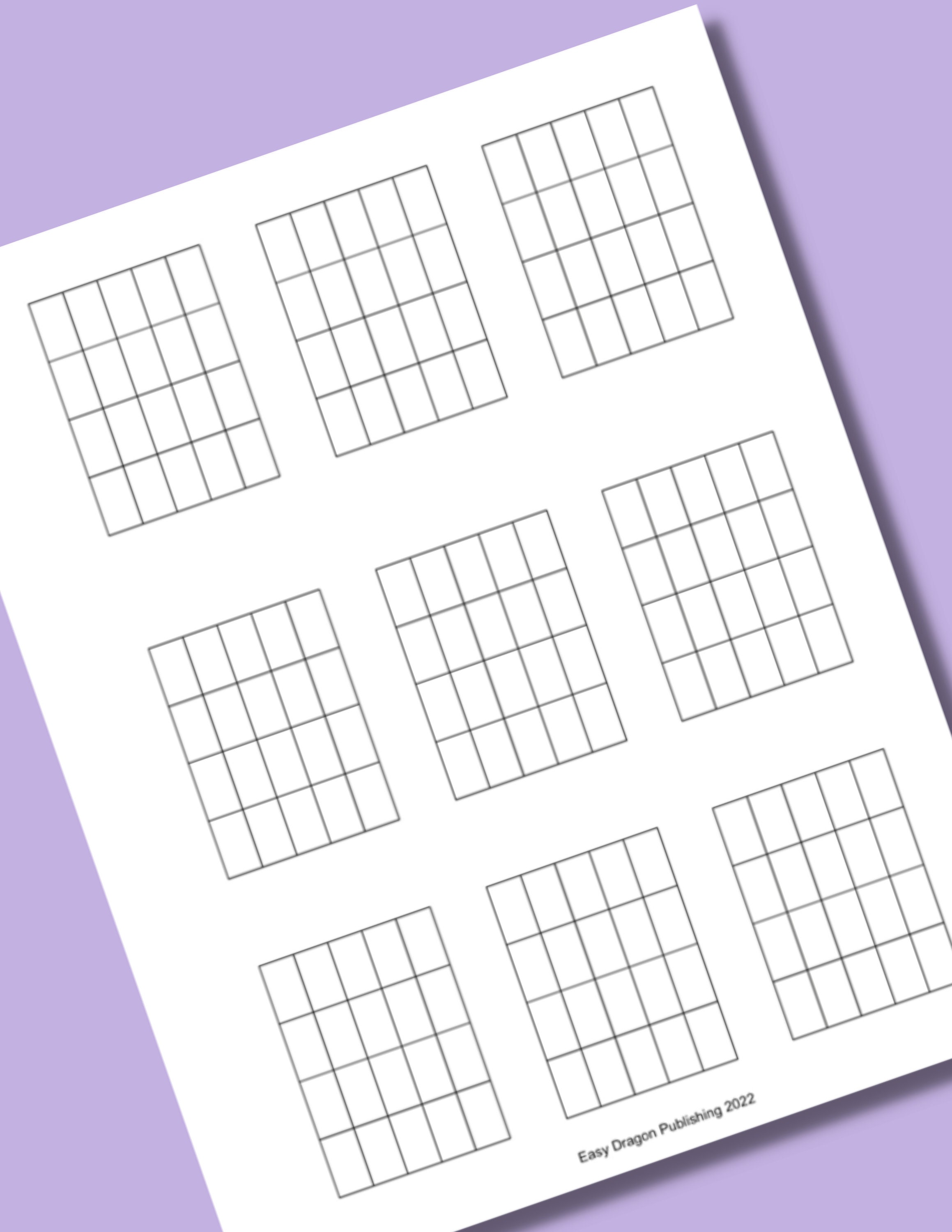 Large Printable Guitar Chord Chart. Guitar Tab Paper. Blank - Etsy UK