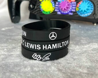 Carlos Sainz F1 Driver Inspired Rubber Wristband, Ferrari / Bracelet ...