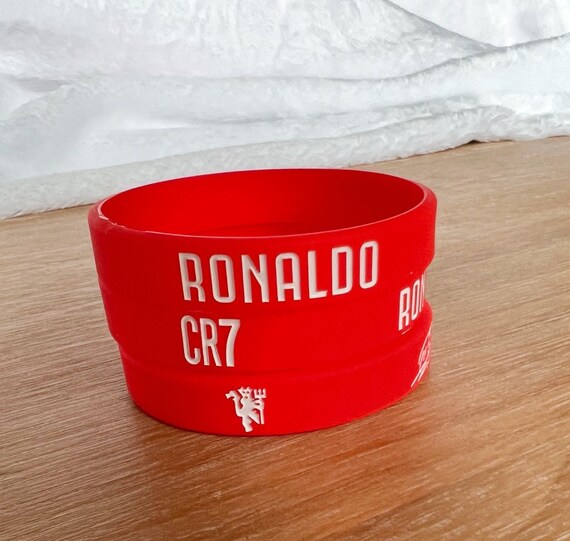 Cristiano Ronaldo Inspired Rubber Wristband Manchester - Etsy