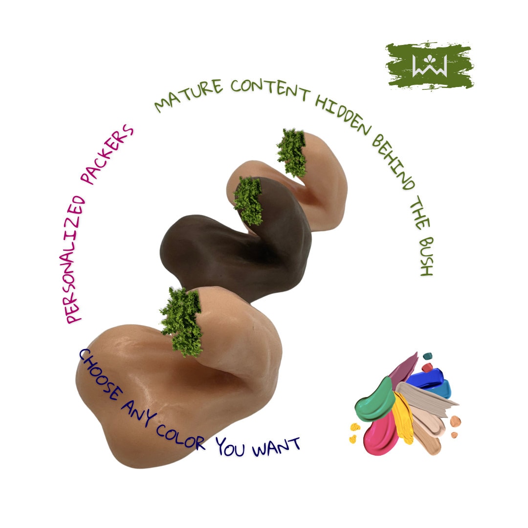 FTM Packer Personalized Ftm Prosthetic Soft Packer Silicone Packer Big ...