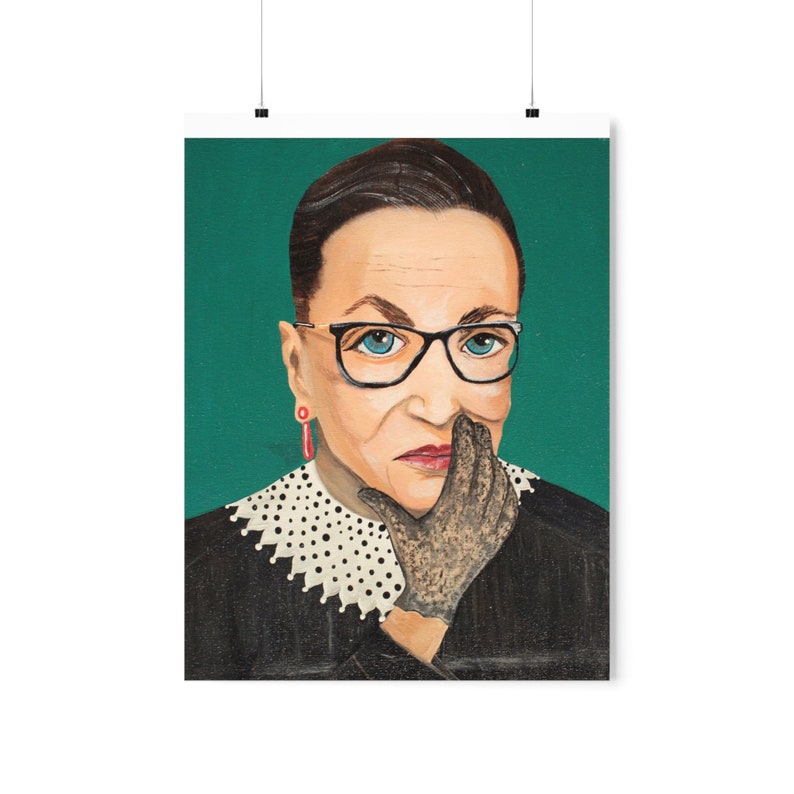 RBG Matte Artists' Print; Apartment Decor - Etsy
