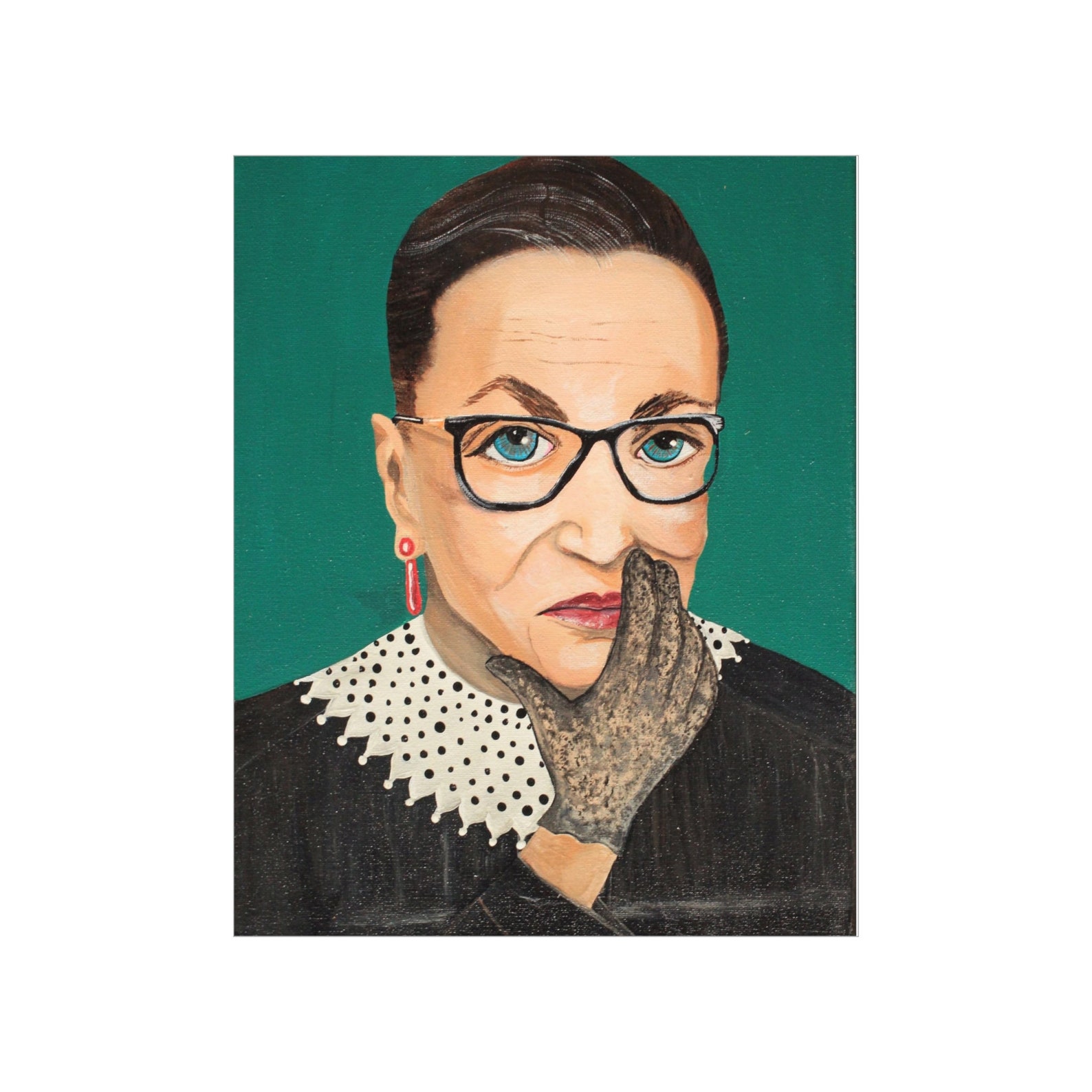 RBG Matte Artists' Print; Apartment Decor - Etsy