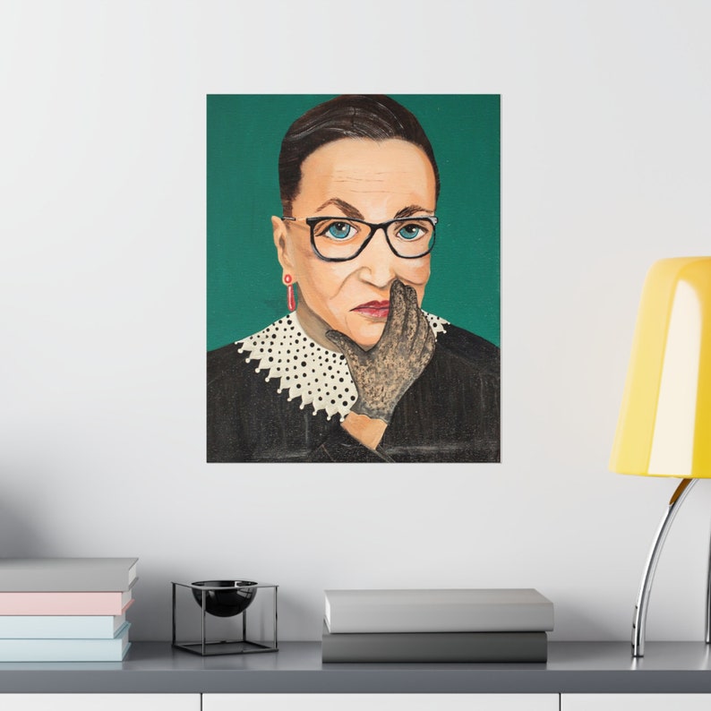 RBG Matte Artists' Print; Apartment Decor - Etsy