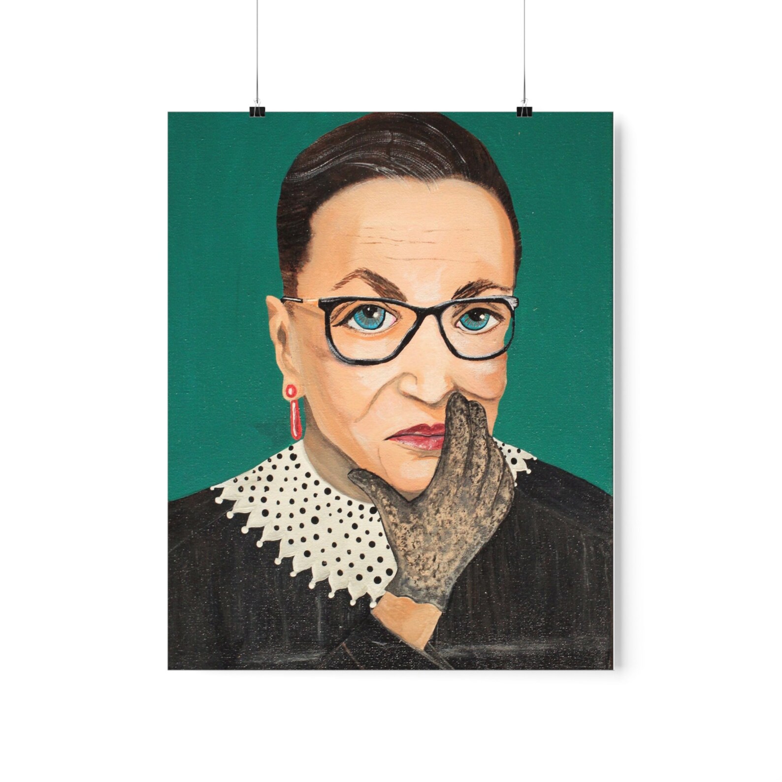RBG Matte Artists' Print; Apartment Decor - Etsy