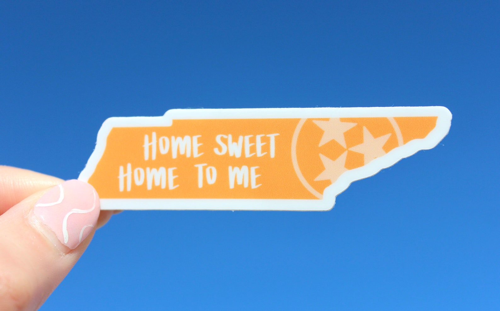 Tennessee Home Sweet Home to Me Waterproof Sticker 3in. and - Etsy